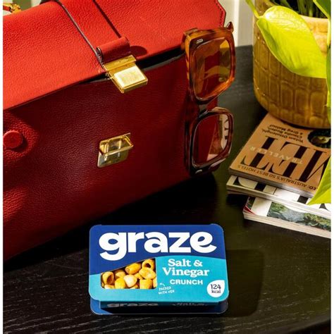 Graze Vegan Salt And Vinegar Crunchy Mixed Snacks Ocado