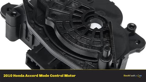Reviving Your 2010 Honda Accord How To Replace The Mode Control Motor