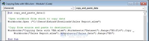 How To Open Another Workbook And Copy Data With Excel Vba