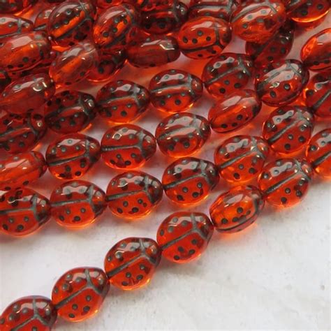 Ladybug Beads Etsy