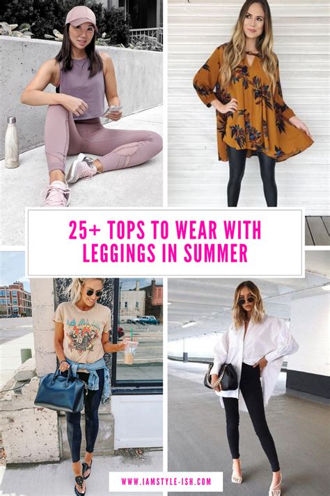 Easy summer style: Stylish tops to wear with leggings