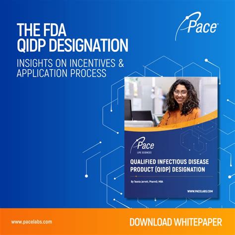 Pace® Life Sciences On Linkedin Qidp Fdadesignation Fda Research