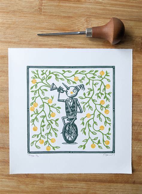 Spindle Printer Saltaire Inspired