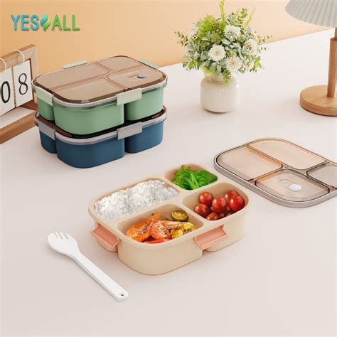 Jual Yesall Lunch Box Kotak Makan Tempat Bekal Wadah Makan Bontot Bento