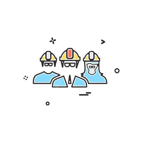 Engineering Design Vector Art Png Engineer Group Icon Design Vector Art Graphic Flat Png