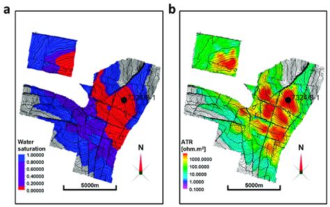 Maps Used In Our Wettability Analysis A Water Saturation Map Download Scientific Diagram