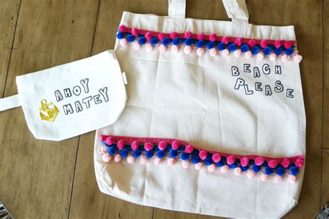 This Adorable DIY Beach Tote Bag Is Totes SummerGoals Hoboken Girl
