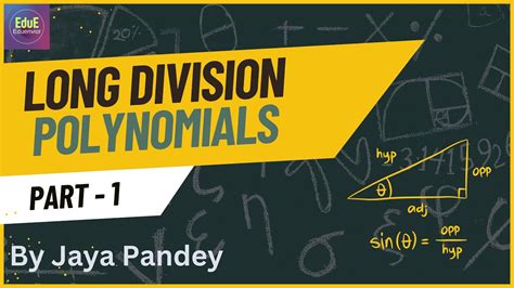 Devide Of Polynomials PART YouTube