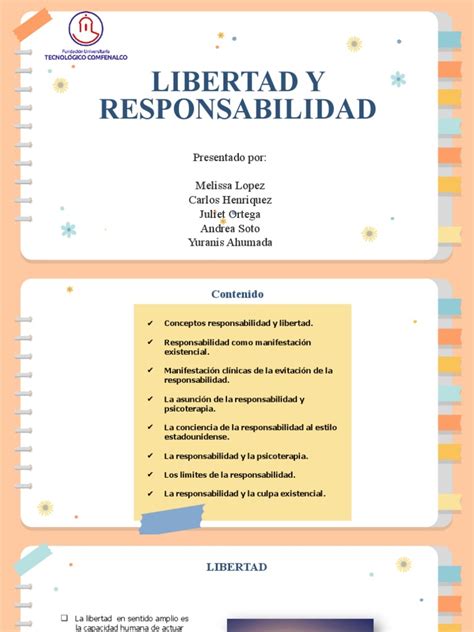 Libertad Y Responsabilidad Psicología Existencial Pdf Depresión
