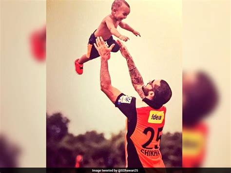 Hope He Gets To Know Shikhar Dhawans Emotional Message For Son