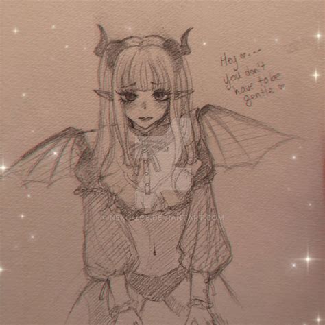 Cute Little Succubus Sketch My Dress Up Darling By Neko Zoe On Deviantart