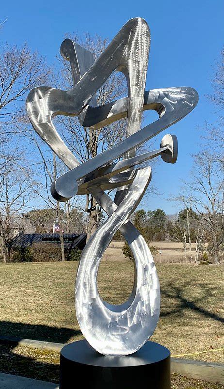 Kevin Barrett Sculpture Angel In Steel C Fine Art