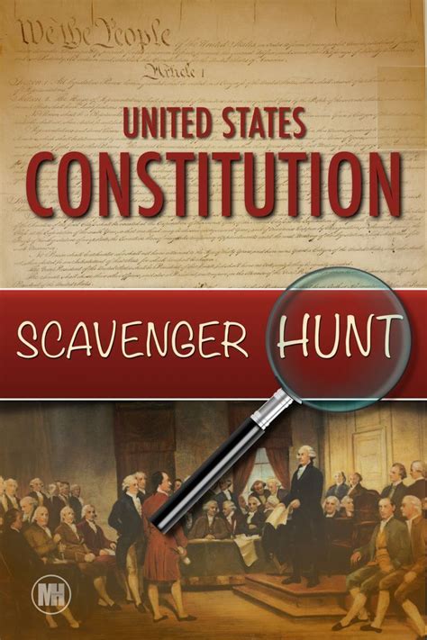 Constitution Day Activity Scavenger Hunt Primary Source Analysis