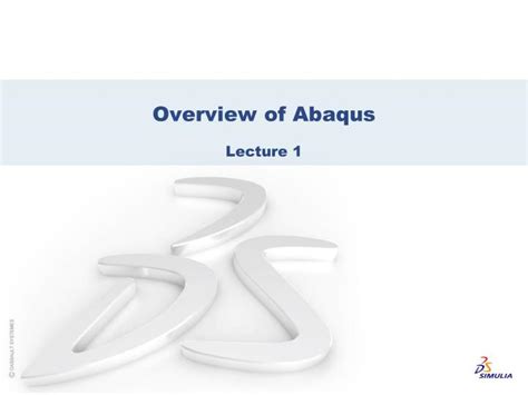 PPT Overview Of Abaqus PowerPoint Presentation Free Download ID 141621
