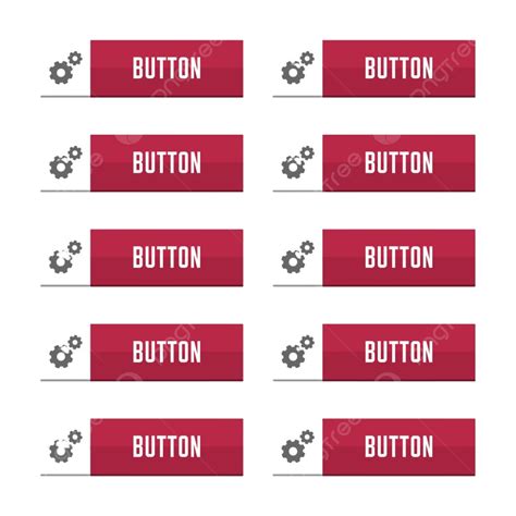 User Interface Design Vector Design Images User Interface Buttons Design Set Vector User