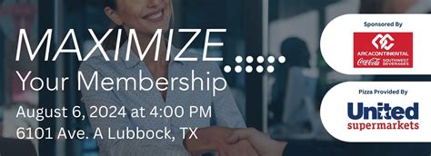Chamber Events Lubbock Chamber Of Commerce