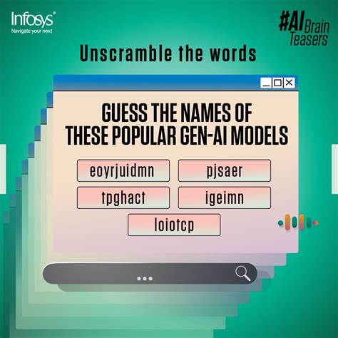 Infosys On Linkedin Infosyswordpuzzle Aifirst Ai Aifirstwithinfosys