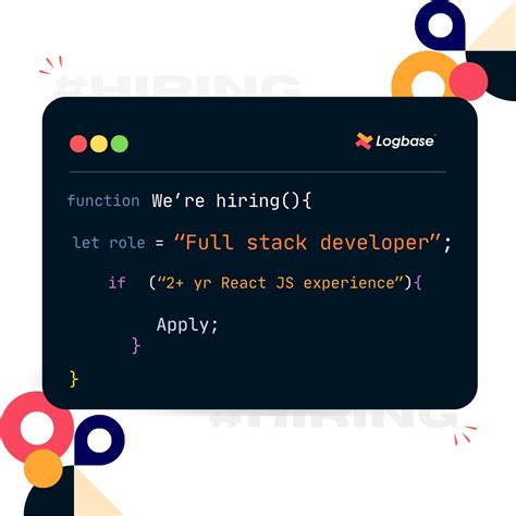 Logbase On Linkedin Hiring Fullstackdeveloper Hiringdevelopers