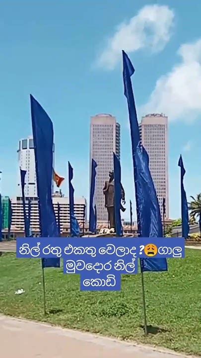 නිල් රතු එකතු වෙලාද 😩ගාලු මුවදොර නිල්කොඩි Youtube