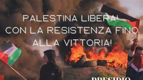 Israele Hamas Il Messaggio Choc Dell Associazione Studentesca Barese La Resistenza