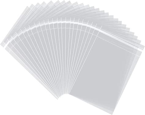 Pack Self Seal Cellophane Bags Clear Resealable Cellophane Sweet Bags For Cookie Bakery