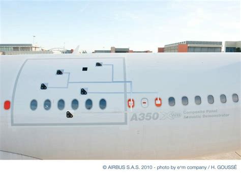 Airbus Flight Tests A350 Xwb Composite Fuselage Panel