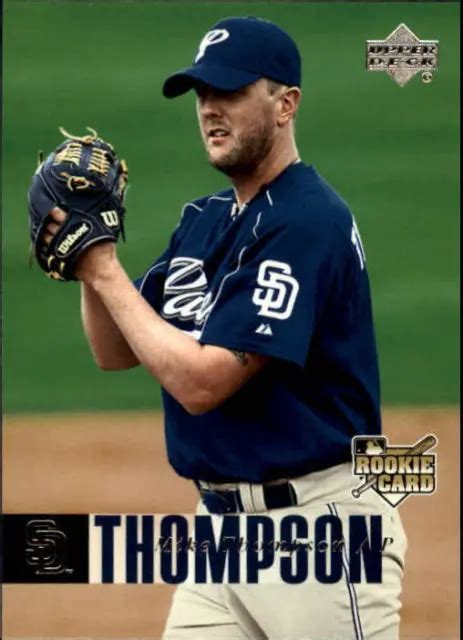 Carte De Baseball 2006 Upper Deck San Diego Padres 945 Recrue Mike