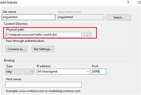 How To Deploy Angular App To Iis And What To Write In The Url For