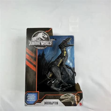 JURASSIC WORLD FALLEN Kingdom Super Posable Indoraptor Mattel 10