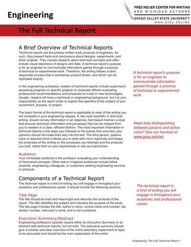 What Is Technical Report Writing Pdf Design Talk