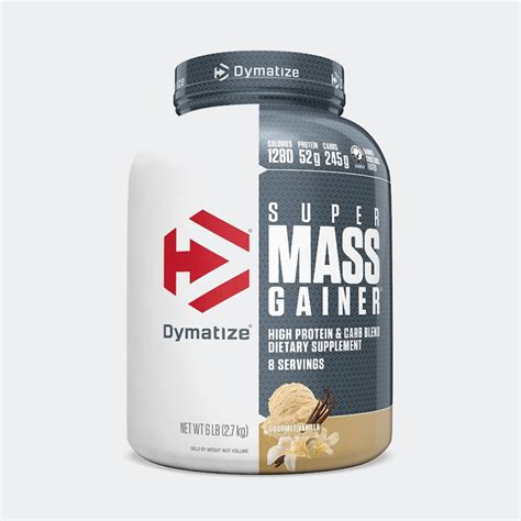 Dymatize Super Mass Gainer High Protein And Carb Blend Protein Powder