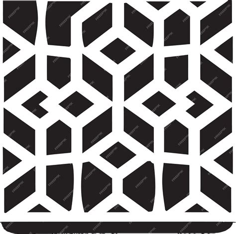 Dynamic Symmetry Monochromatic Logo Featuring Abstract Geometric Shapes In Vector Shape Fusion