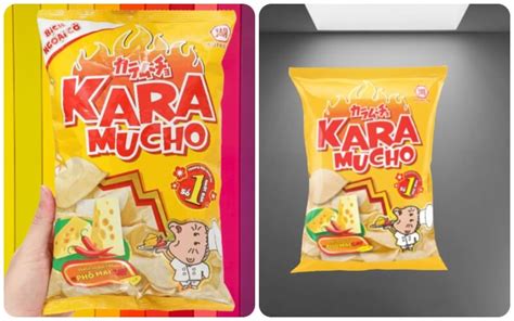 Thử độ thật từ snack khoai tây Karamucho vị phô mai cay
