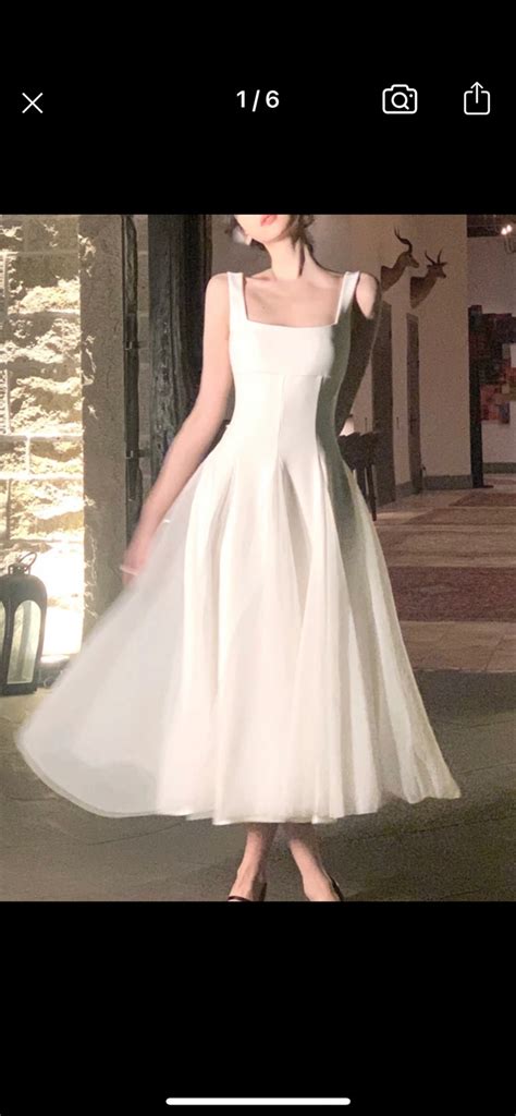 화이트 롱원피스 셀프웨딩 추천 당근 중고거래