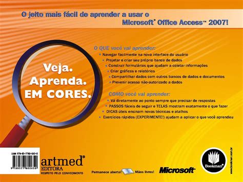 Livro Microsoft Office Access Livros de Informática e Tecnologia Magazine Luiza