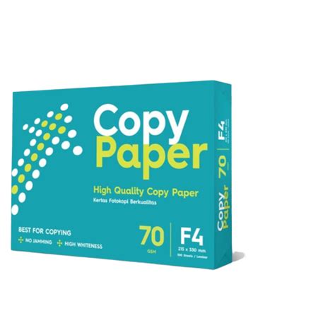 Kertas Hvs Fotocopy Laser And Inkjet Print Fax 70 Gsm F4 Copy Paper
