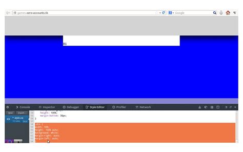 Html I Can Seem To Get A Div With A Height Of 100 To Stay In The
