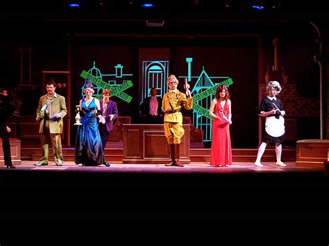Jeff Greenberg Lighting Design Clue The Musical
