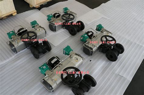 气动三段式三位式球阀图片