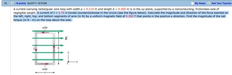 Solved 11 9 Points Sercp11 19 P 038 My Notes Ask Your