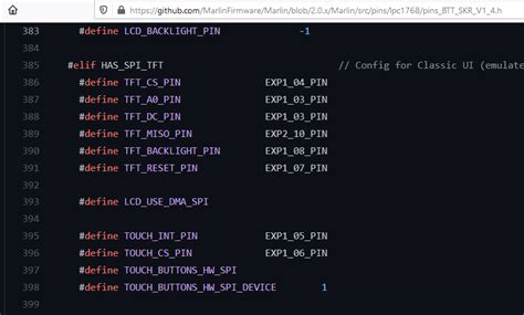 208 Missing Pin Config In Gtr V10 · Issue 21772 · Marlinfirmwaremarlin · Github