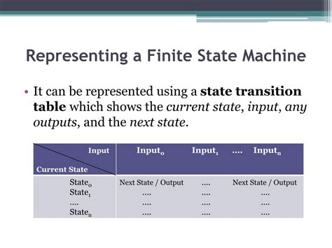 PPT Finite State Machines PowerPoint Presentation Free Download ID 1780130