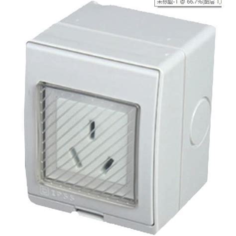 Prise AU 1 voie Autre Prise murale étanche AU 16a 250V 1 voie IP55