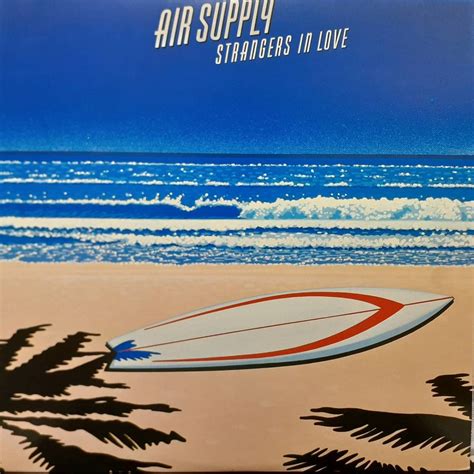 【目立った傷や汚れなし】永井博イラスト・ジャケ！air Supply Strangers In Love 1980年 Epiccbs