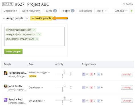 How To Add Users Targetprocess Enterprise Agility Solution