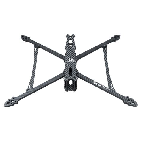 Rjx Mark4 V2 10inch 427mm Carbon Fiber Twill Matte Frame Kit For Rc Fpv Racing Drone