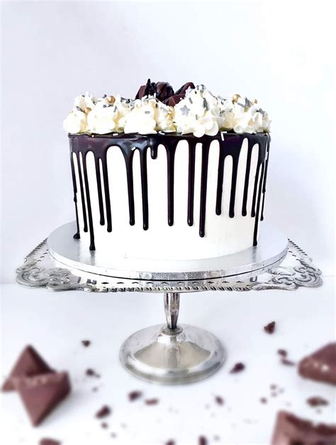 Chocolate Drip Birthday Cake
