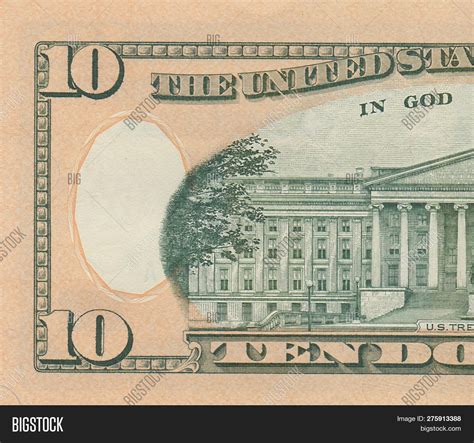 Ten Dollar Bill Front And Back