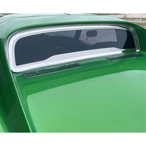 C3 Corvette Coupe Rear Window Frame Polished Corvette Store Online