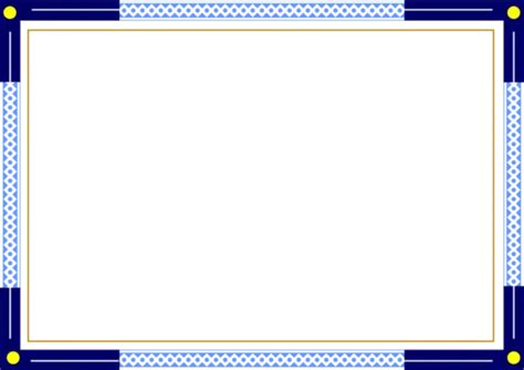 Certificate Border Design Eps And Vector Certificate Border Design